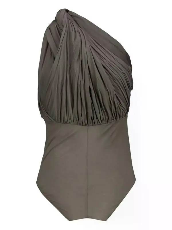Rick Owens Lido Draped Asymmetric Bodysuit