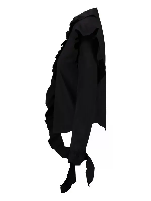 Vetements Ruffled Deconstructed Blouse