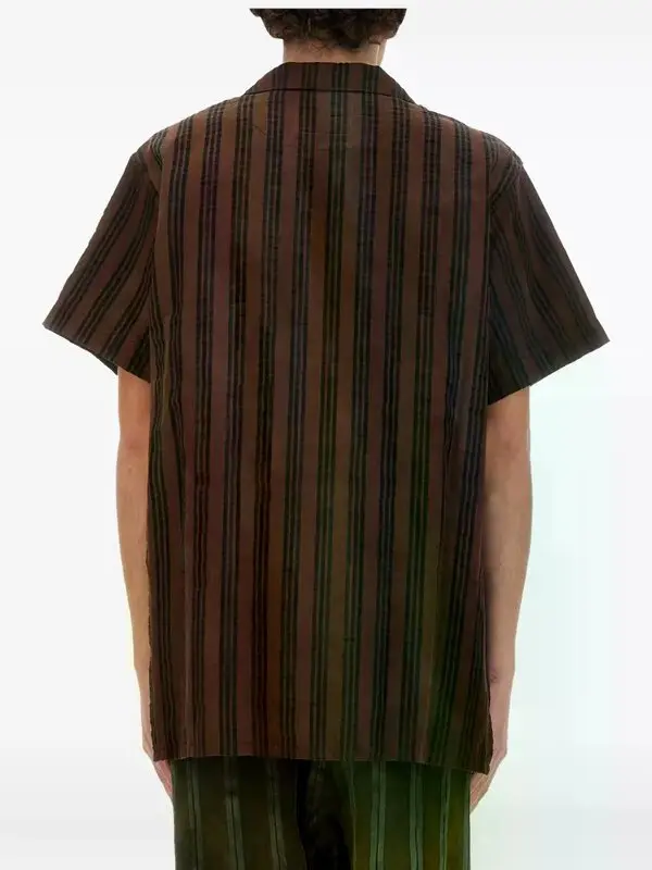 UMA WANG Striped Buttoned Shirt