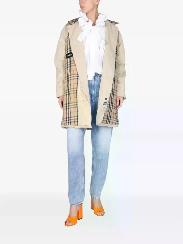 1/OFF PARIS Check Pattern Coat