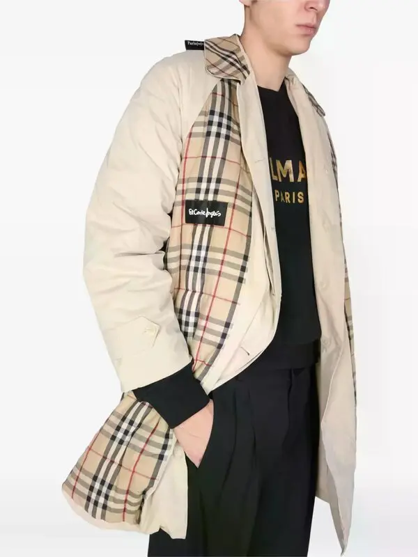 1/OFF PARIS Check Pattern Coat
