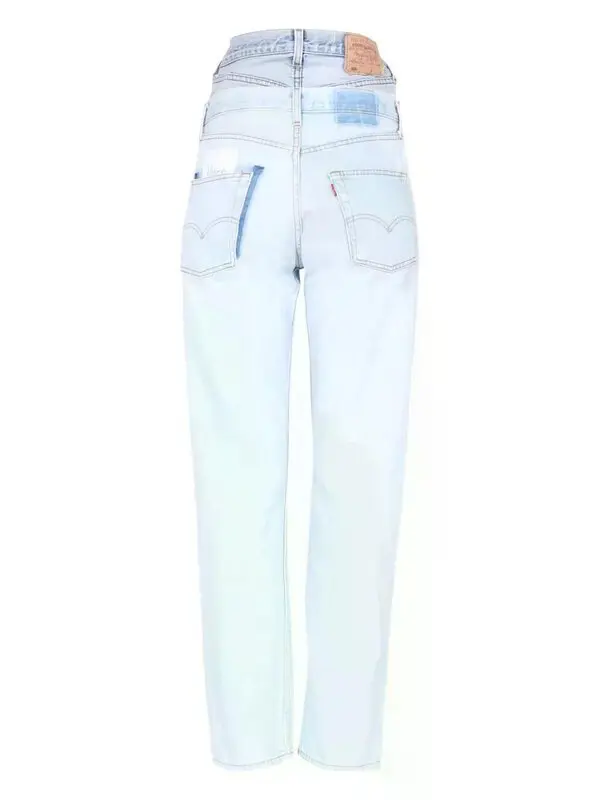1/OFF PARIS Buttoned Layered Denim Jeans