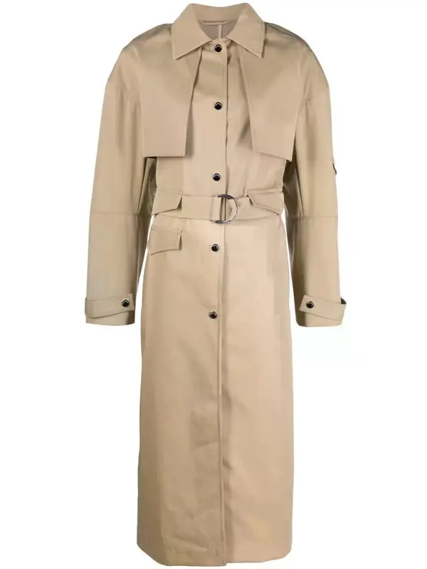 Nanushka Elinor Single-breasted Trench Coat