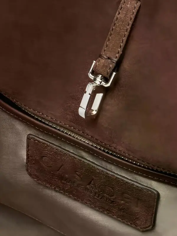 Casadei Logo-patch Tote Bag - Brown