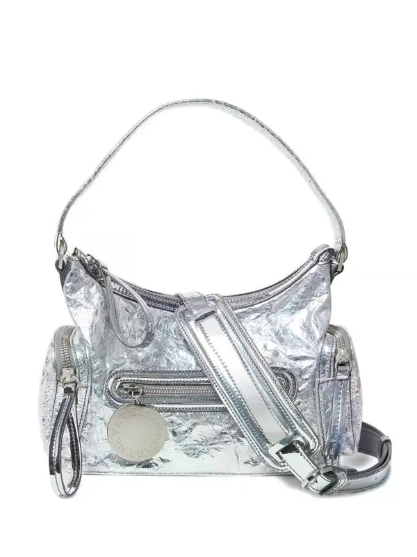 Stella McCartney Dartmoor Zip Pocket Tote Bag - Silver