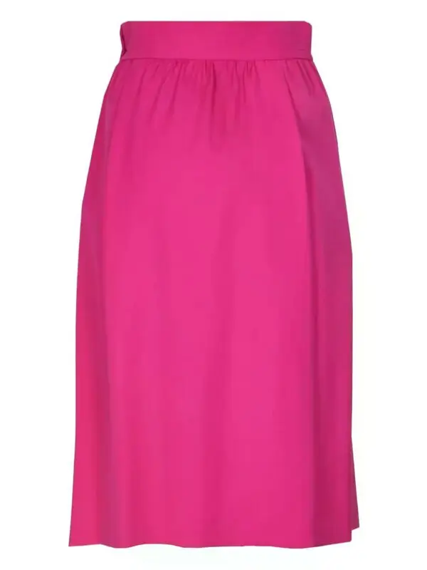 Moschino Wool Midi Skirt