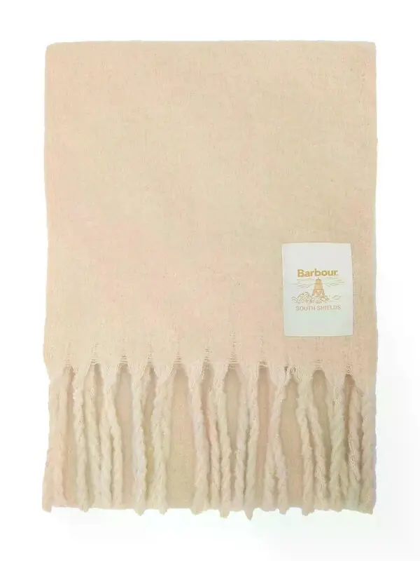 Barbour Ellison Fringed-detail Scarf