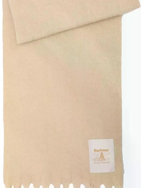 Barbour Ellison Fringed-detail Scarf