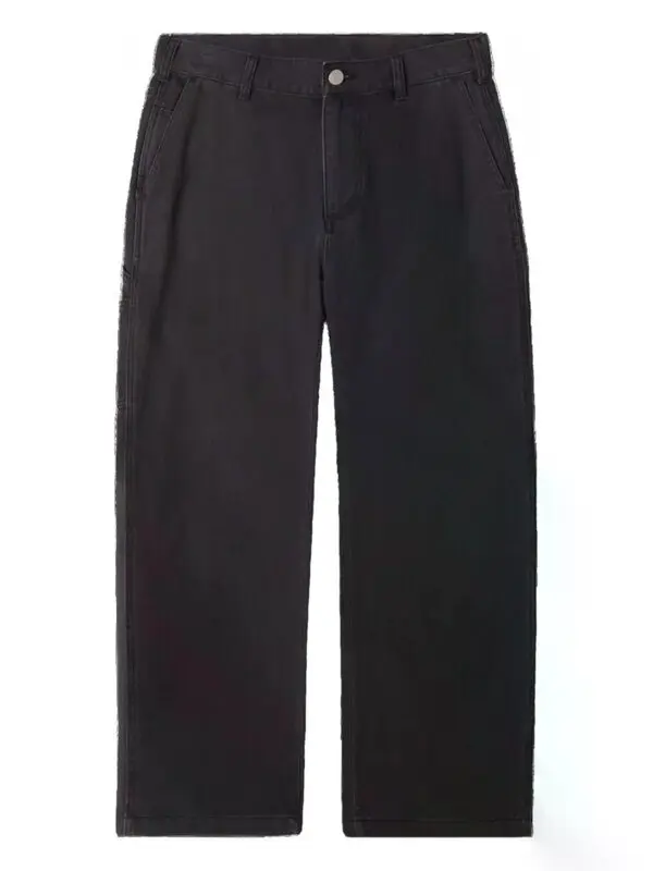 Obey Faded-wash Trousers