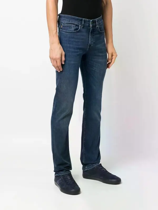 BOSS Skinny Mid-waist Jeans - Blue
