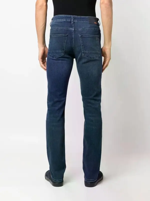 BOSS Skinny Mid-waist Jeans - Blue