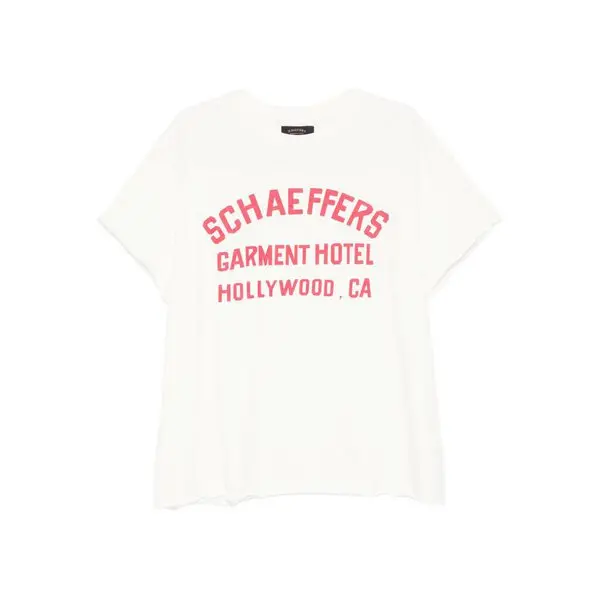 SCHAEFFER'S GARMENT HOTEL T-shirts & Vests - White