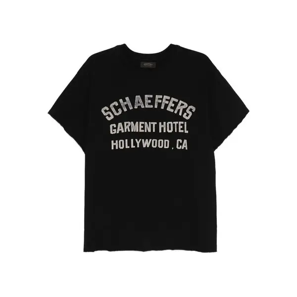 SCHAEFFER'S GARMENT HOTEL T-shirts & Vests - Black