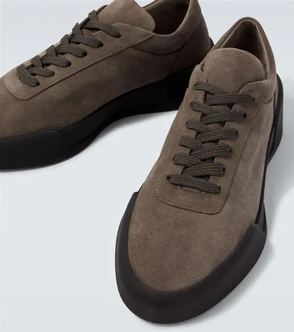 Fear Of God Aerobic Low Suede Sneakers - Brown