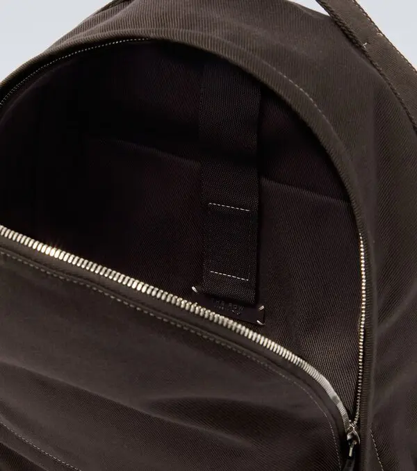 THE ROW Sisal Cotton Canvas Backpack - Brown