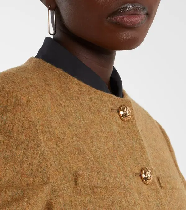 BLAZÉ MILANO Shamo Virgin Wool Tweed Jacket