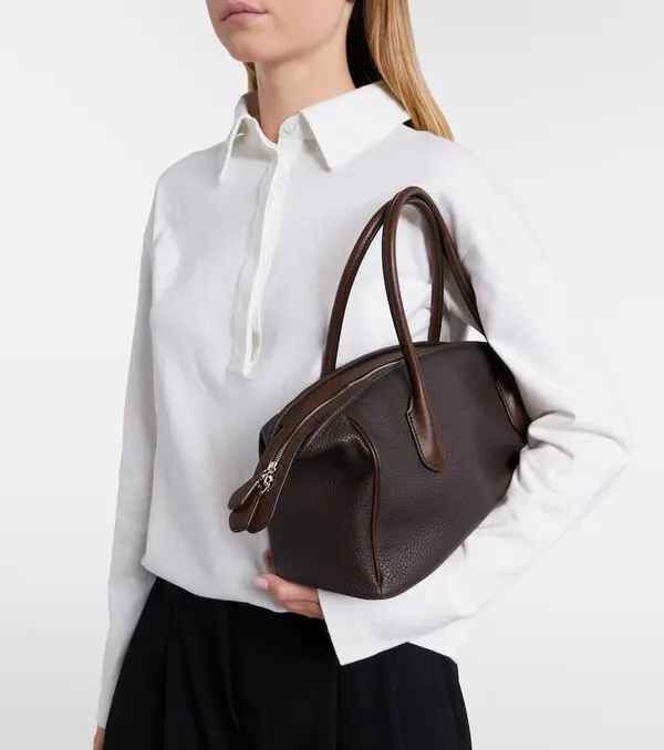 THE ROW Ewa Leather Tote Bag