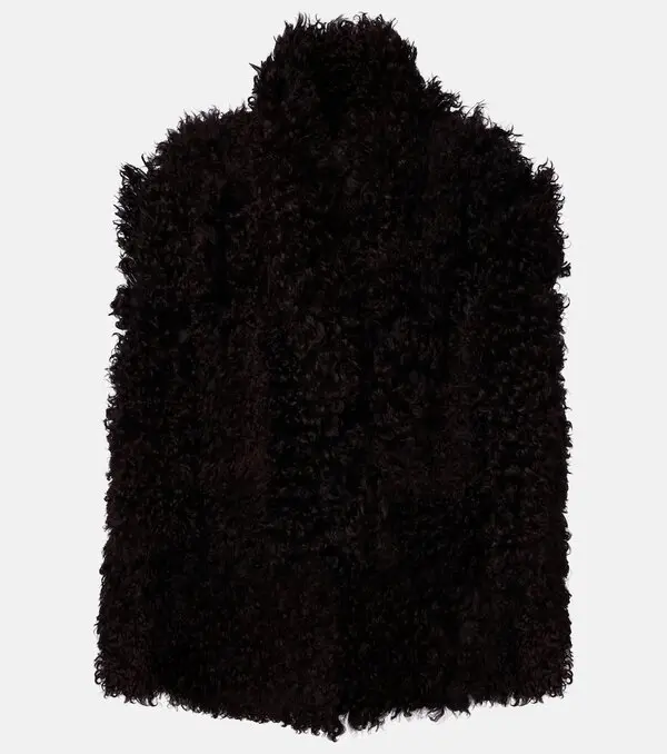 Nour Hammour Amara Shearling Coat