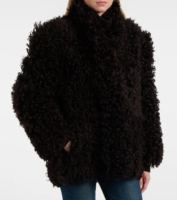 Nour Hammour Amara Shearling Coat