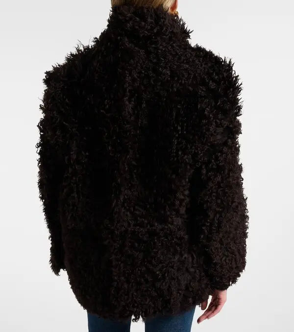 Nour Hammour Amara Shearling Coat
