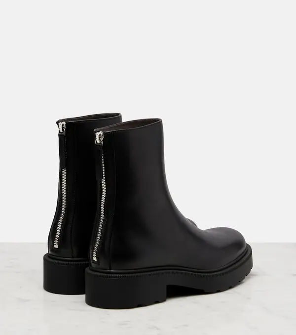 THE ROW Nobilis Ankle Boots - Black