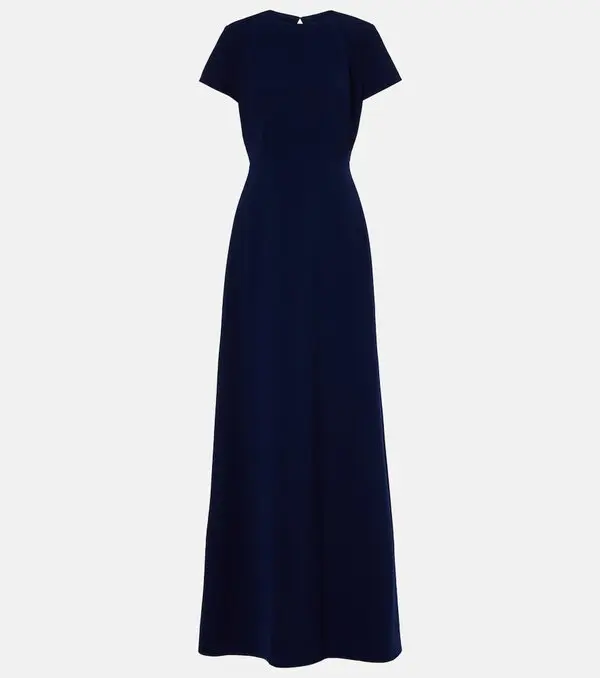 Carolina Herrera Bow-detail Gown - Blue