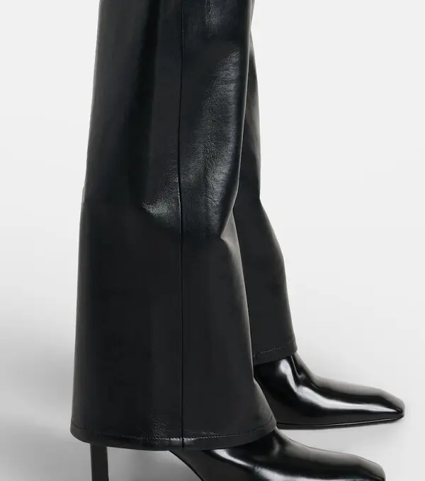 AGOLDE Kick Bootcut Trousers - Black