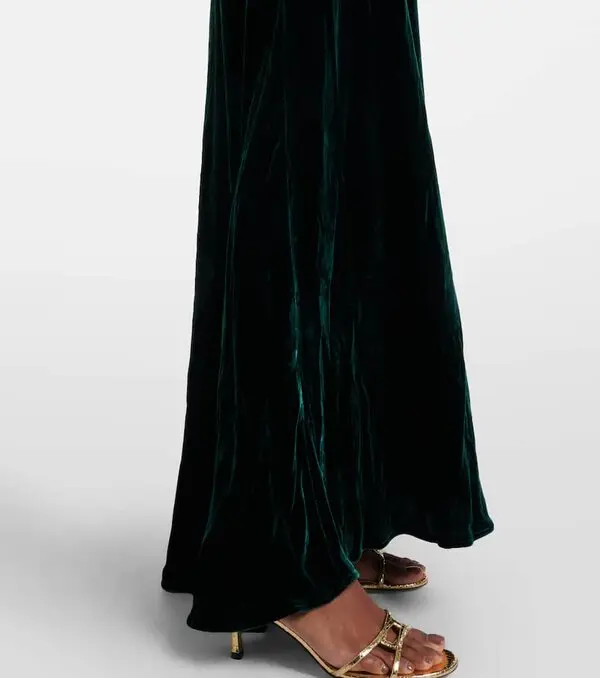 Rixo Emory Velvet Gown