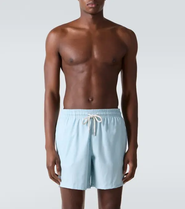 Vilebrequin Bengal Stripe Wool Swim Trunks
