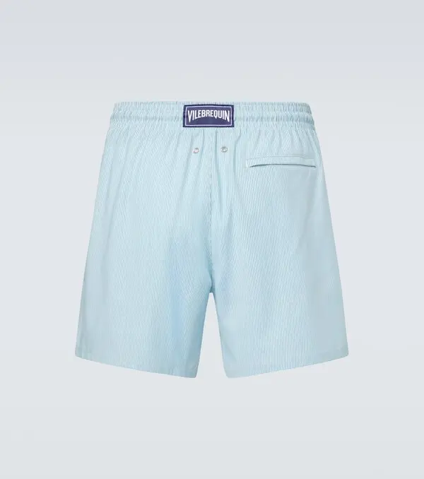 Vilebrequin Bengal Stripe Wool Swim Trunks