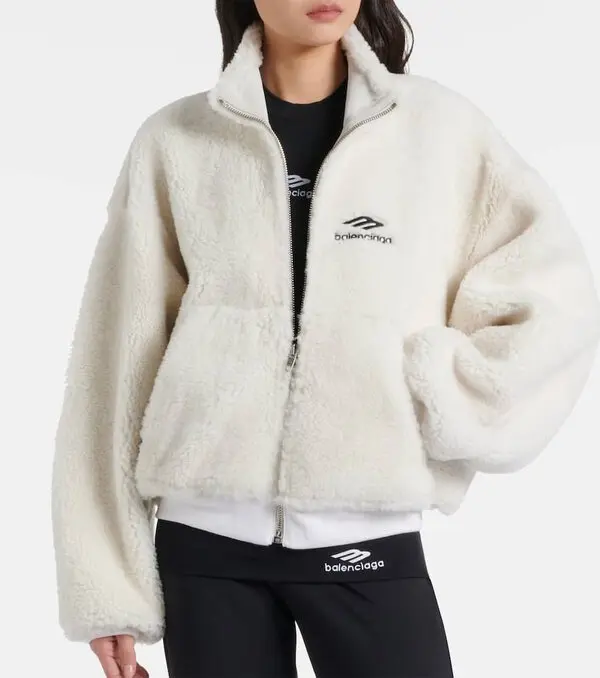 Balenciaga Shearling Jacket