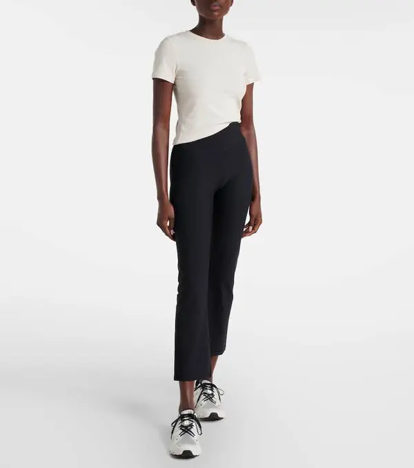 The Upside Thia Cropped Flared Leggings
