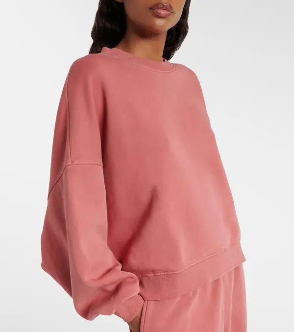 The Upside Paloma Logo Cotton Sweatshirt - Pink