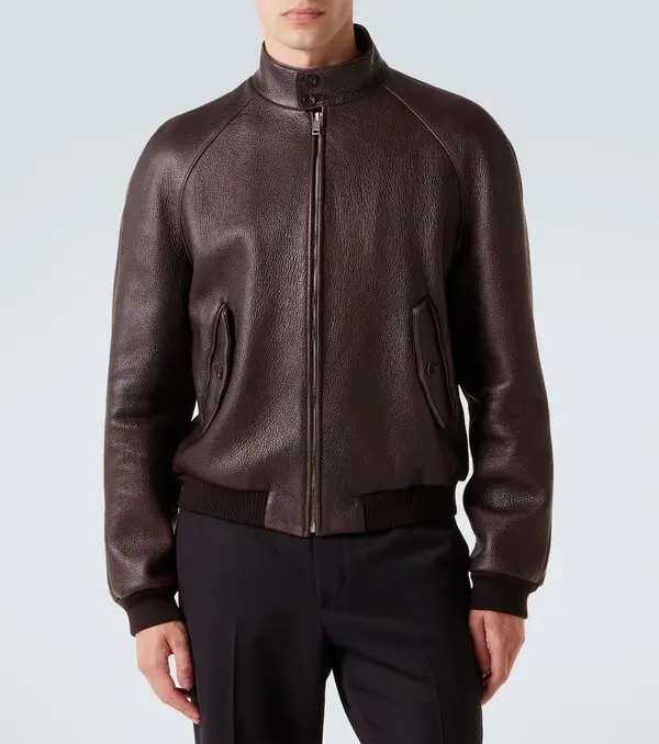 Prada Deer Leather Jacket