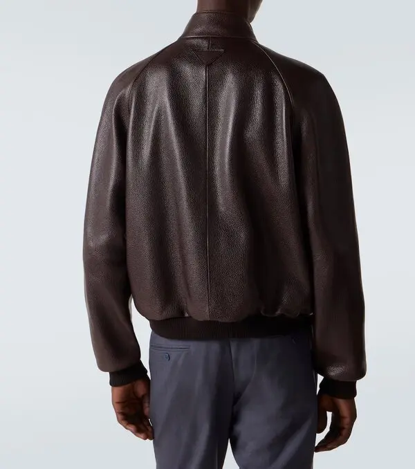 Prada Deer Leather Jacket