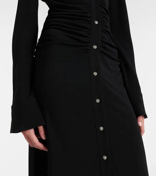 Altuzarra Claudia Jersey Midi Dress - Black