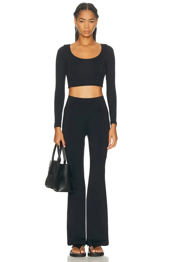 NORBA Long Sleeve Crop Top