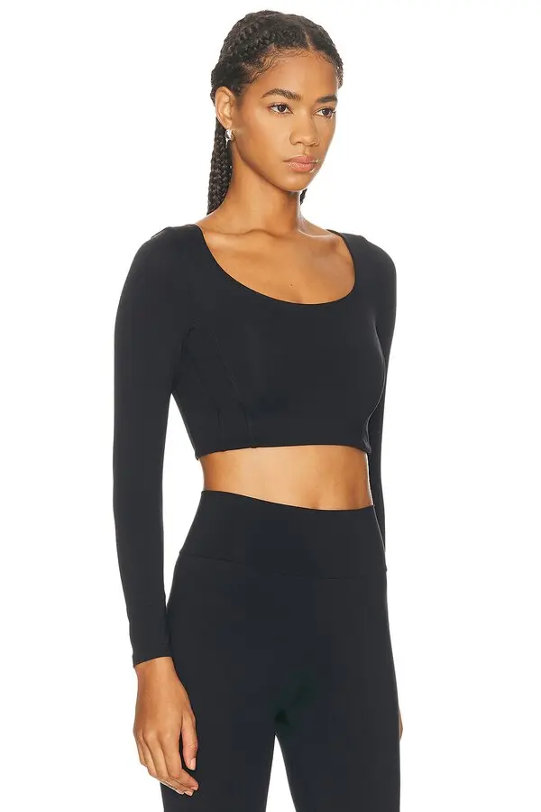 NORBA Long Sleeve Crop Top