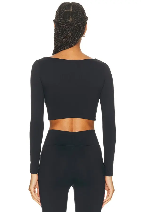 NORBA Long Sleeve Crop Top