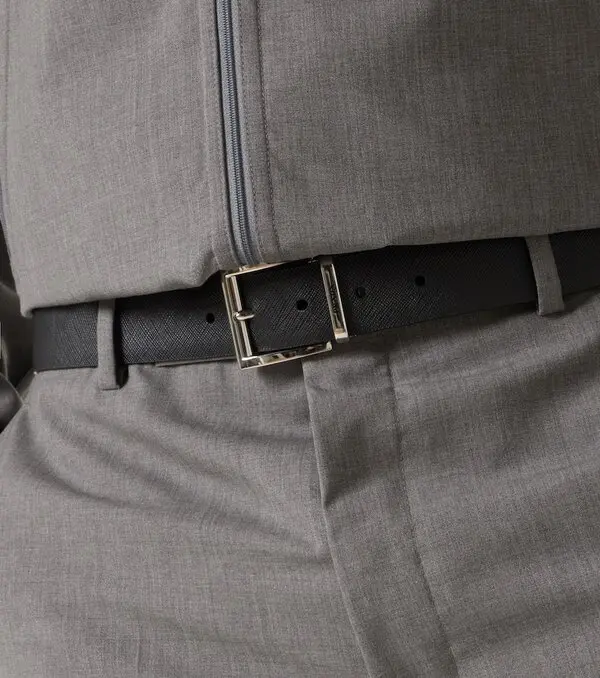 Prada Saffiano Leather Belt
