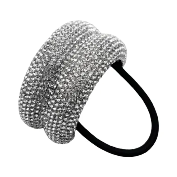 RPZL The Morgan Pave Crystal Cuff - Silver