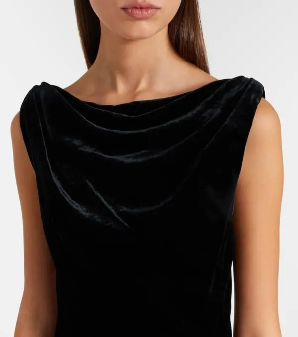Altuzarra Drina Satin Midi Dress