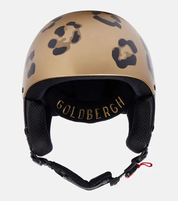 Goldbergh Brave Printed Ski Helmet - Gold