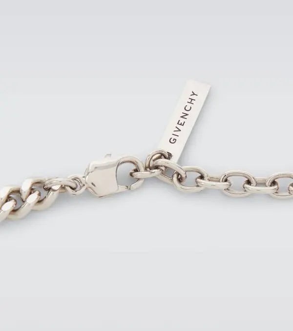 Givenchy Enamel Chain Necklace