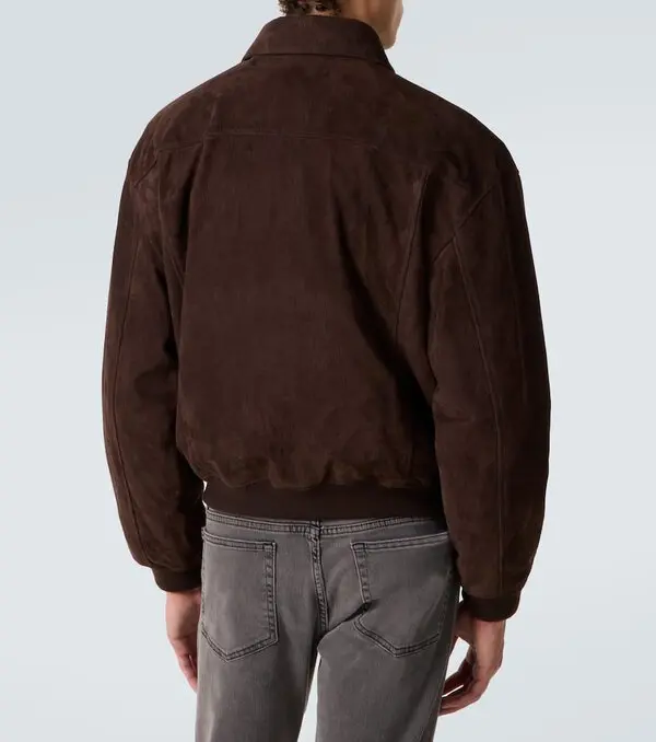 FRAME Retro Suede Blouson Jacket