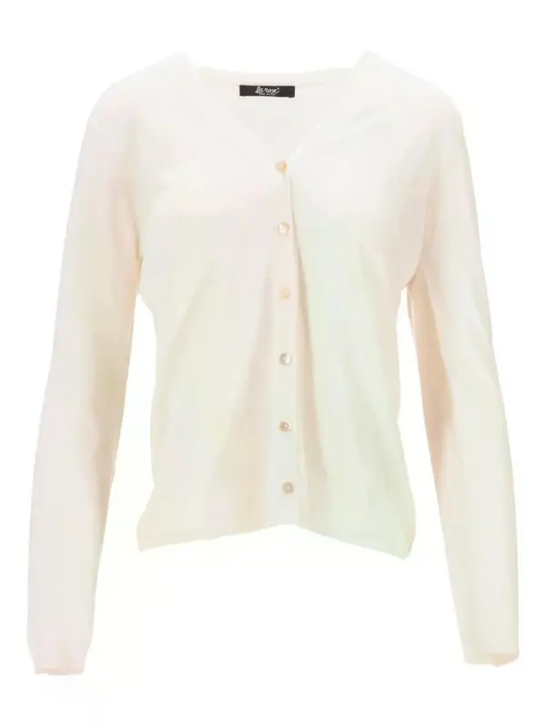 LA ROSE Front-button Cardigan