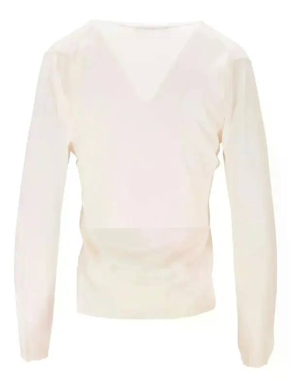 LA ROSE Front-button Cardigan