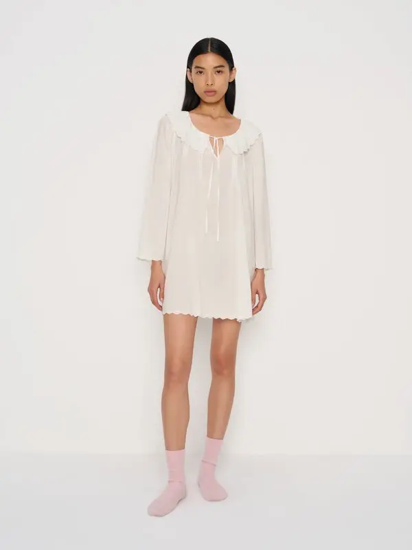 REFORMATION Madeline Sleep Dress - Ivory