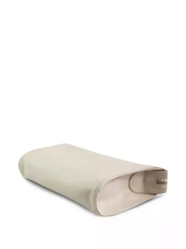 LA ROSE Minimal Leather Makeup Bag