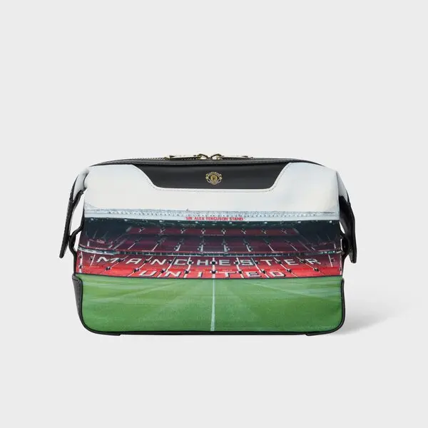 Paul Smith Manchester United Old Trafford Print Wash Bag - Multicolour
